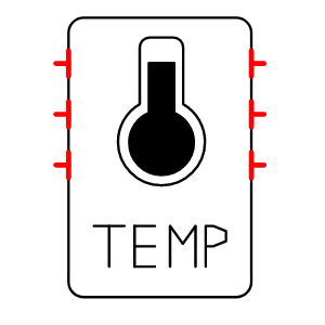 Temperature Sensors & Controllers | Electra Cloud Symbols