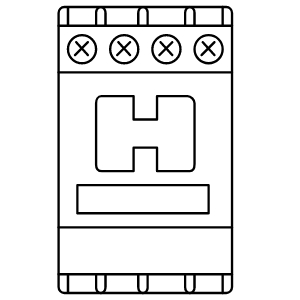 Single Line Symbols | Contactor 3P